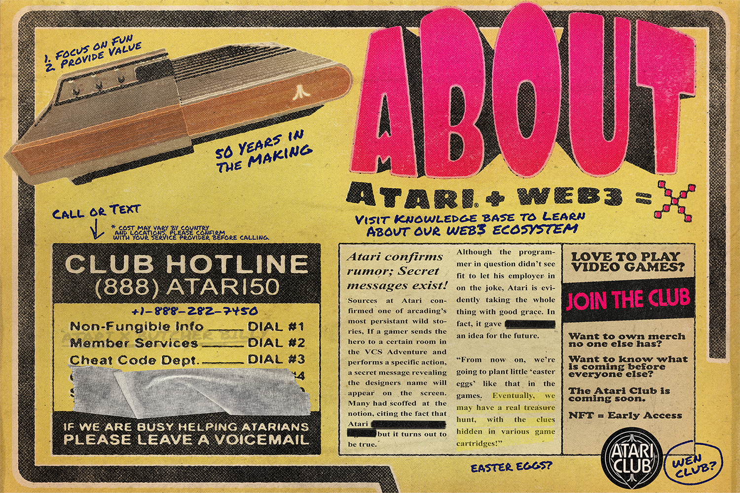 Atari x Butcher Billy Collab Begins Minting Today; Project Includes $5 ...