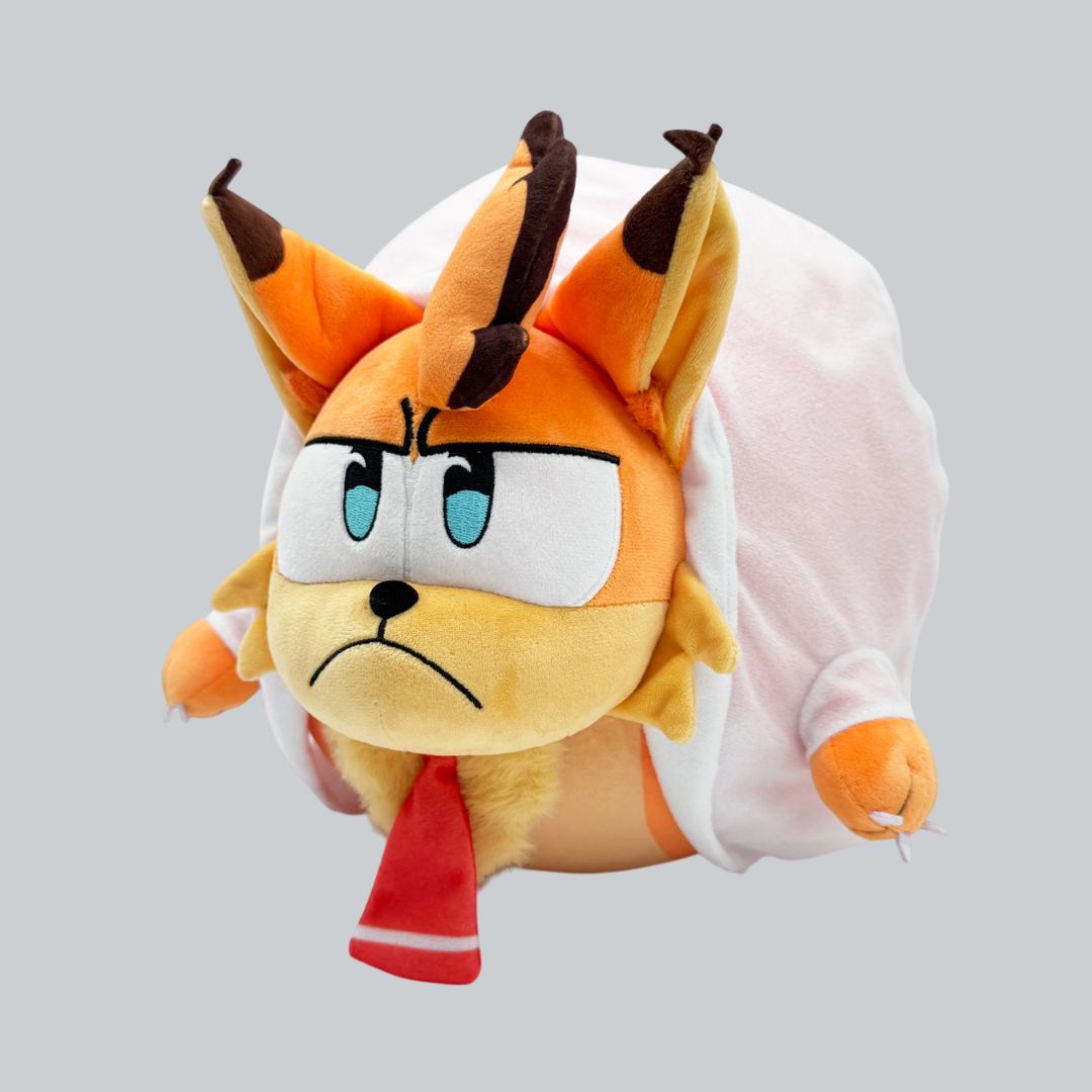 Bubsy 4D Hairball Form Plush – Atari®