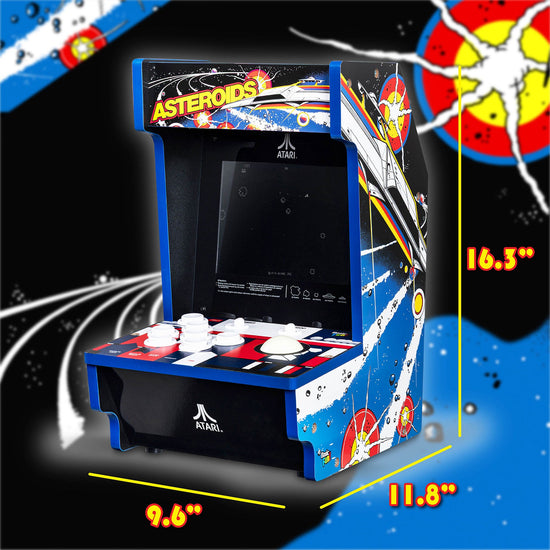 ARCADE CLASSICS – ASTEROIDS COUNTER SERIES, 5 GAME CABINET – Atari®