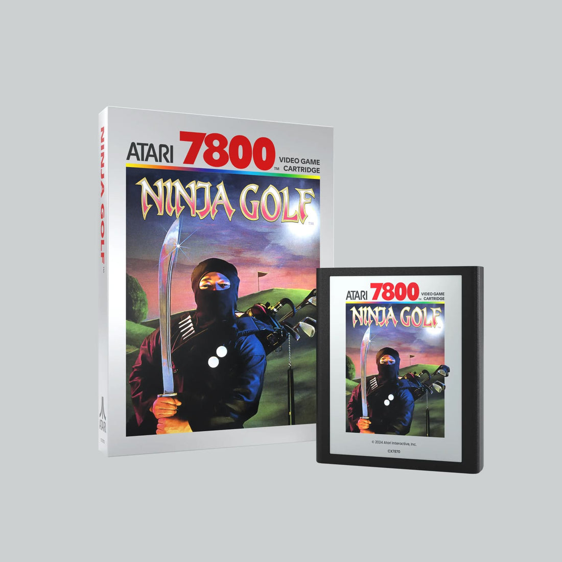 Ninja Golf 7800 - Official Atari Video Game Cartridge – Atari®