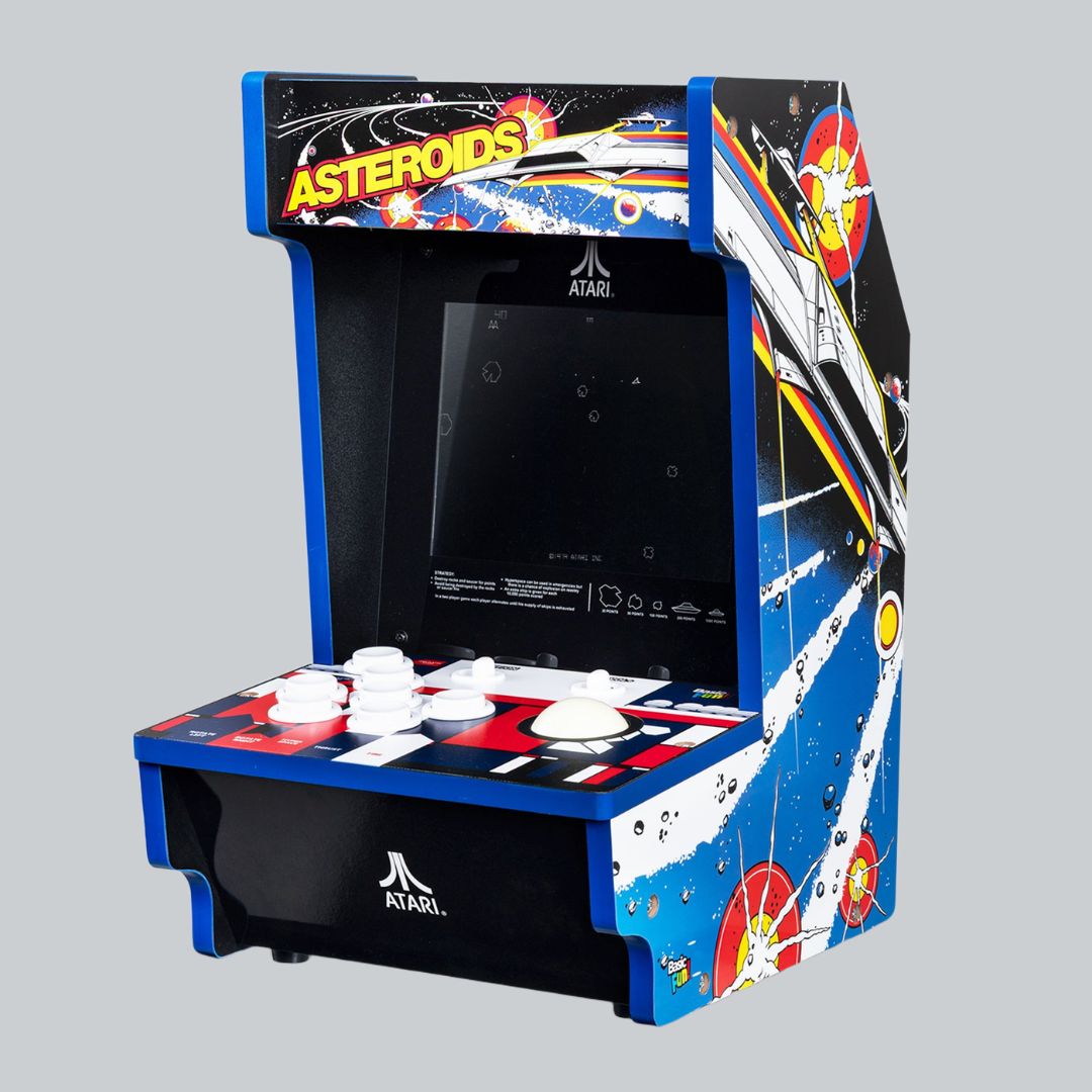 ARCADE CLASSICS – ASTEROIDS COUNTER SERIES, 5 GAME CABINET – Atari®