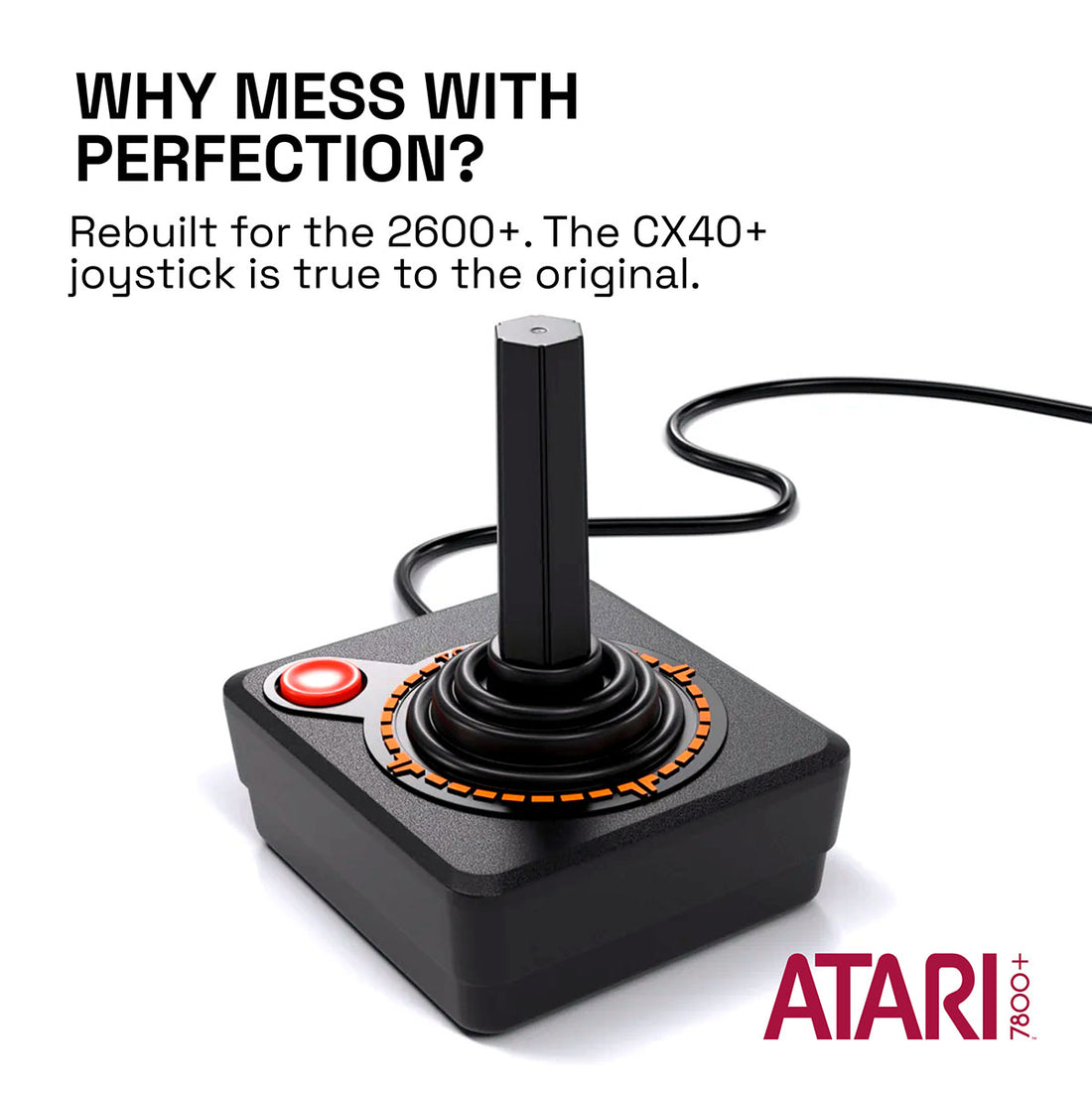 CX40+ Joystick - Official Atari Video Game Console Accessories – Atari®