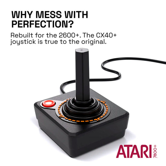 CX40+ Joystick - Official Atari Video Game Console Accessories – Atari®