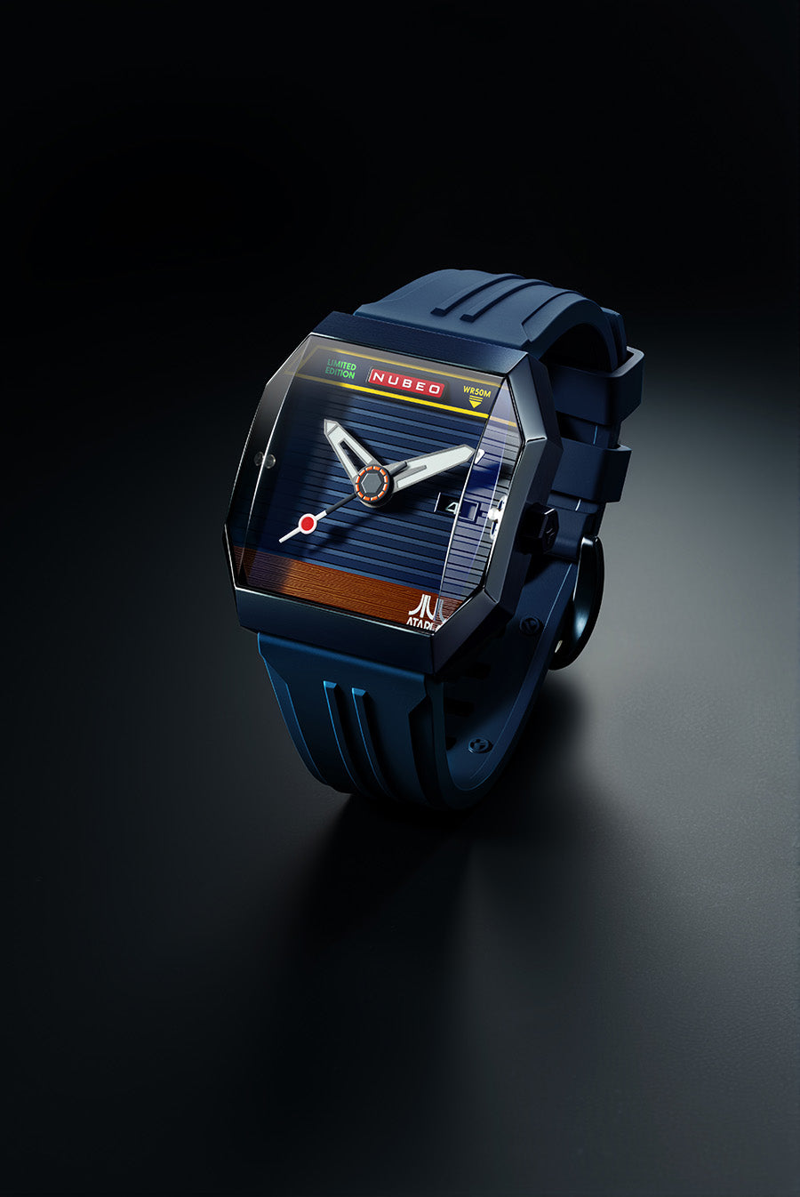 NUBEO x Atari Watch - Console Automatic Atari 2600 - Binary Blue – Atari®