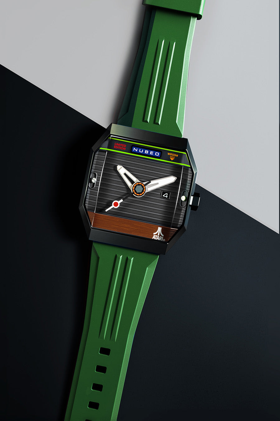 NUBEO x Atari Watch - Console Automatic Atari 2600 - Arcade Forest – Atari®