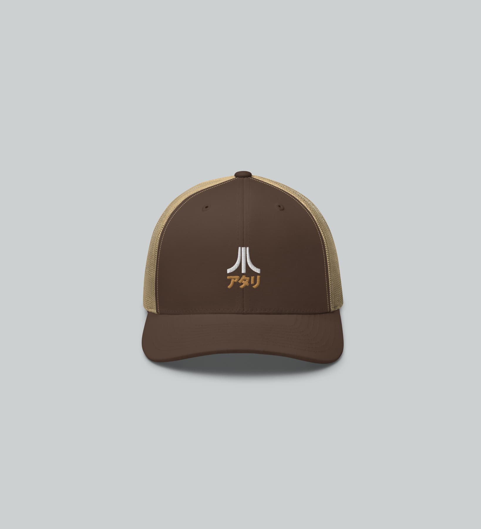 Katakana Retro Trucker Hat – Atari®