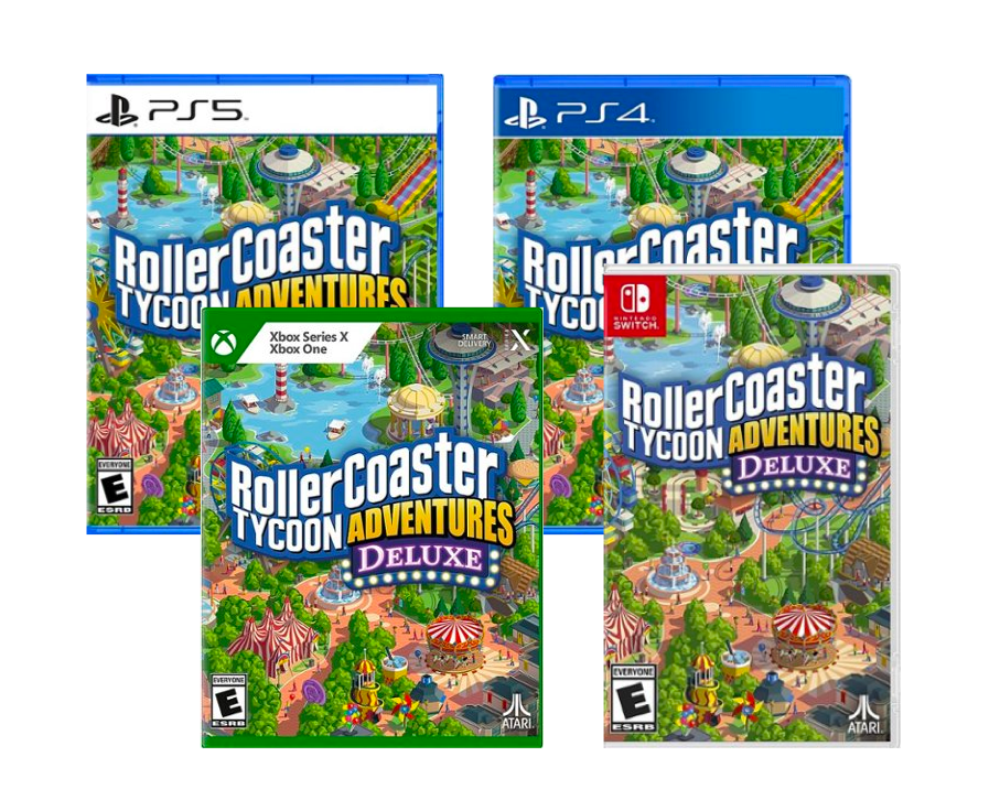 RollerCoaster Tycoon Adventures Deluxe - Official Atari Video Games – Atari®