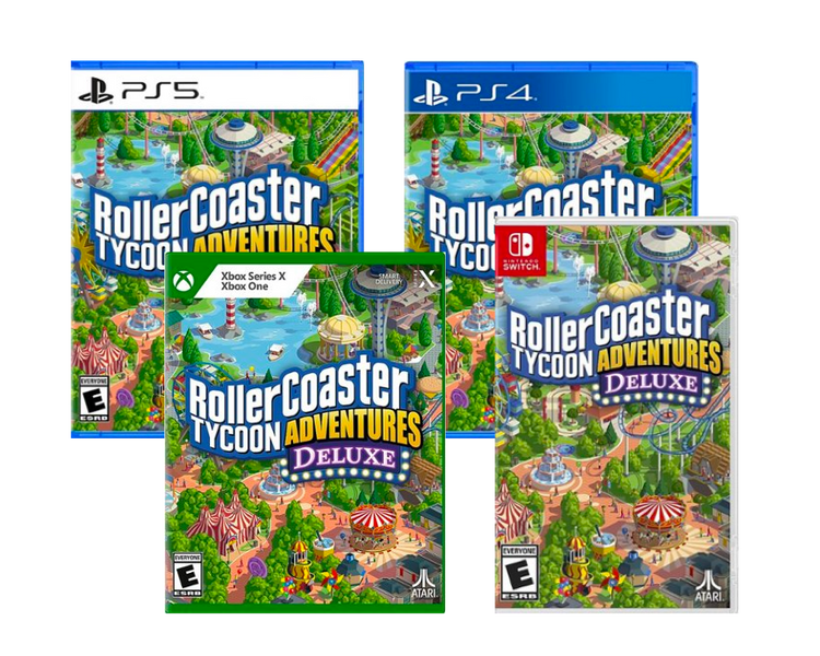 RollerCoaster Tycoon Adventures Deluxe - Official Atari Video Games – Atari®