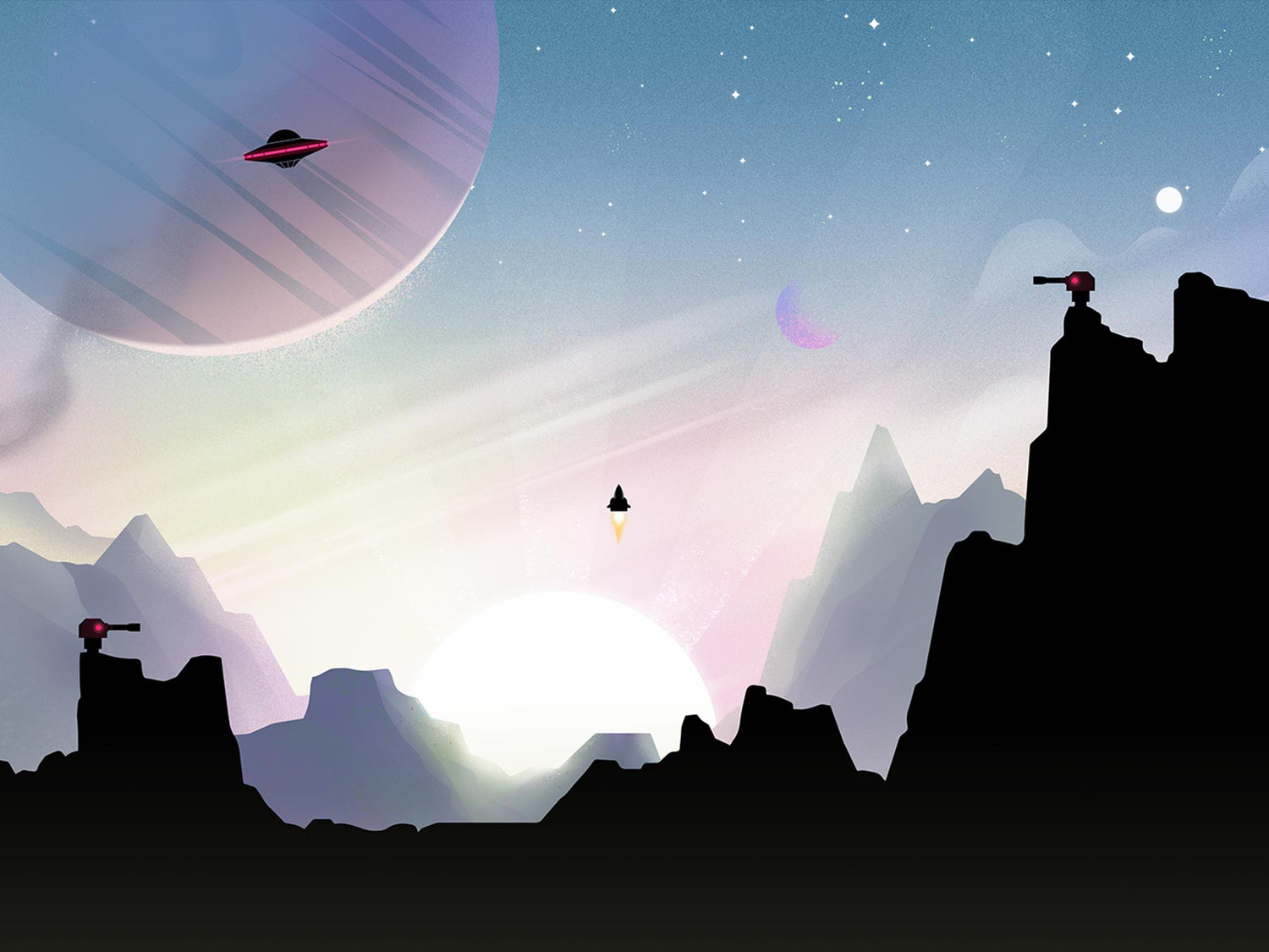 Gravitar: Recharged - Official Atari Action Video Game – Atari®