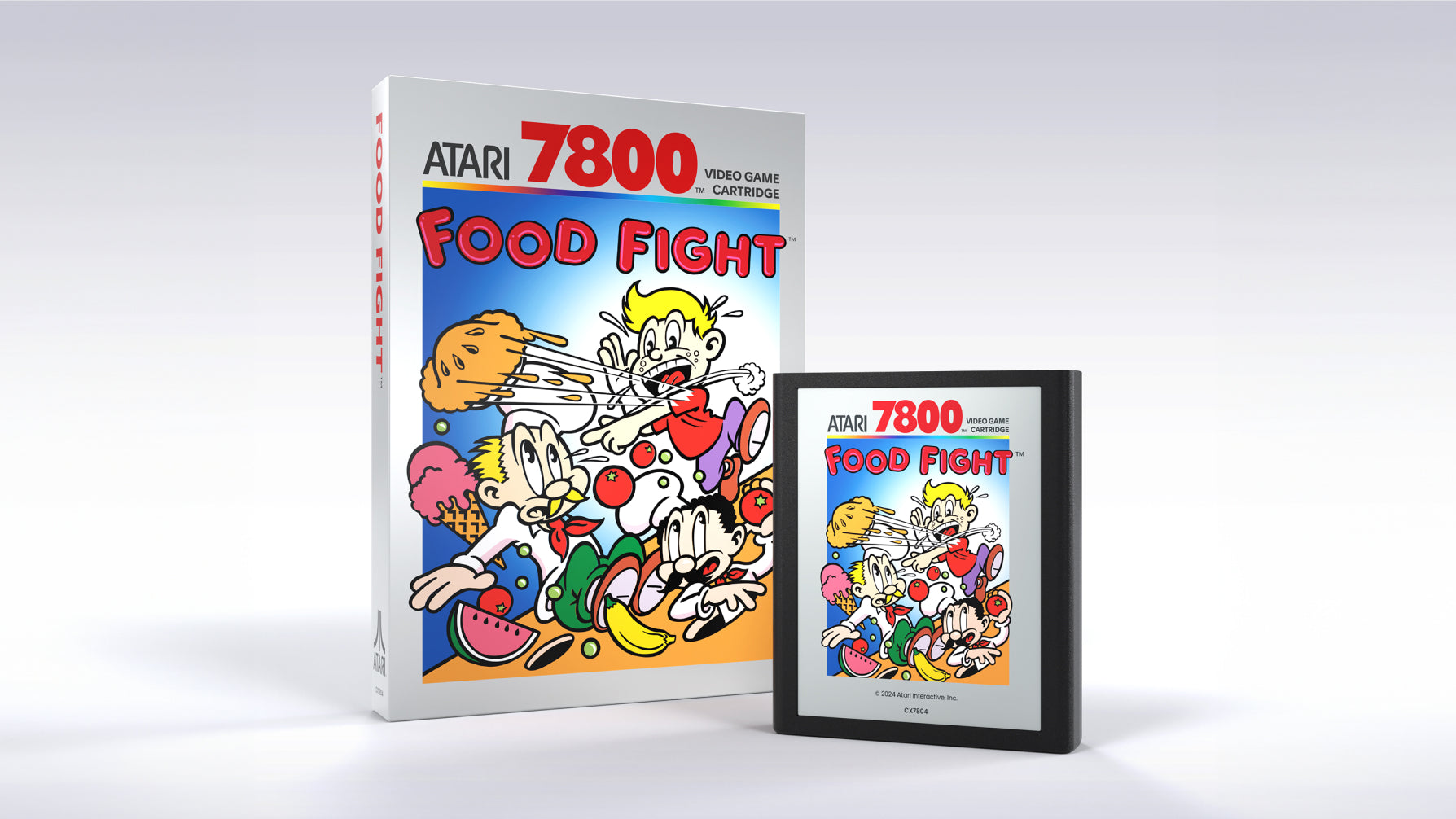 Food Fight 7800 - Official Atari Video Game Cartridge – Atari®