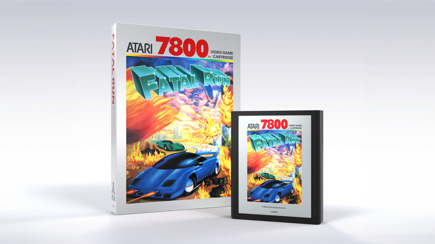 Fatal Run 7800 - Official Atari Video Game Cartridge – Atari®