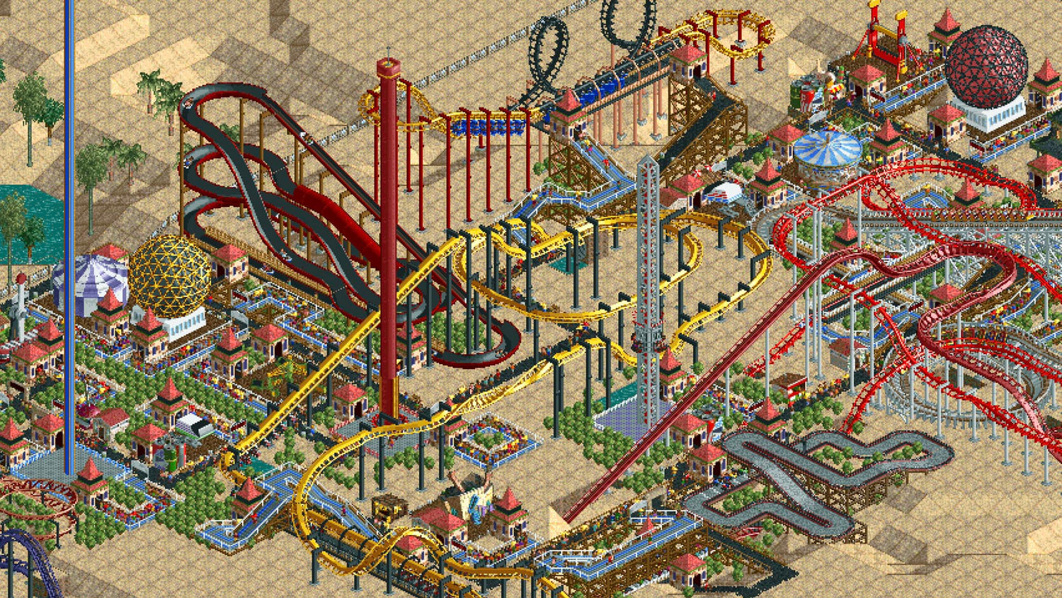 RollerCoaster Tycoon Deluxe - Official Atari Video Games – Atari®