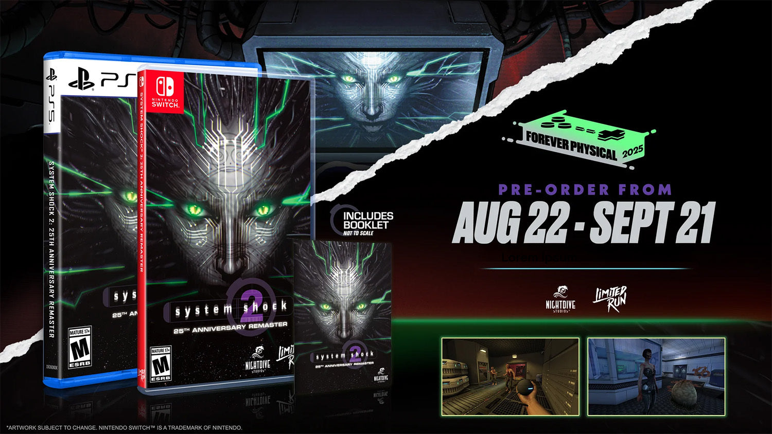System Shock 2: 25th Anniversary Remaster – Standard Edition – Atari®